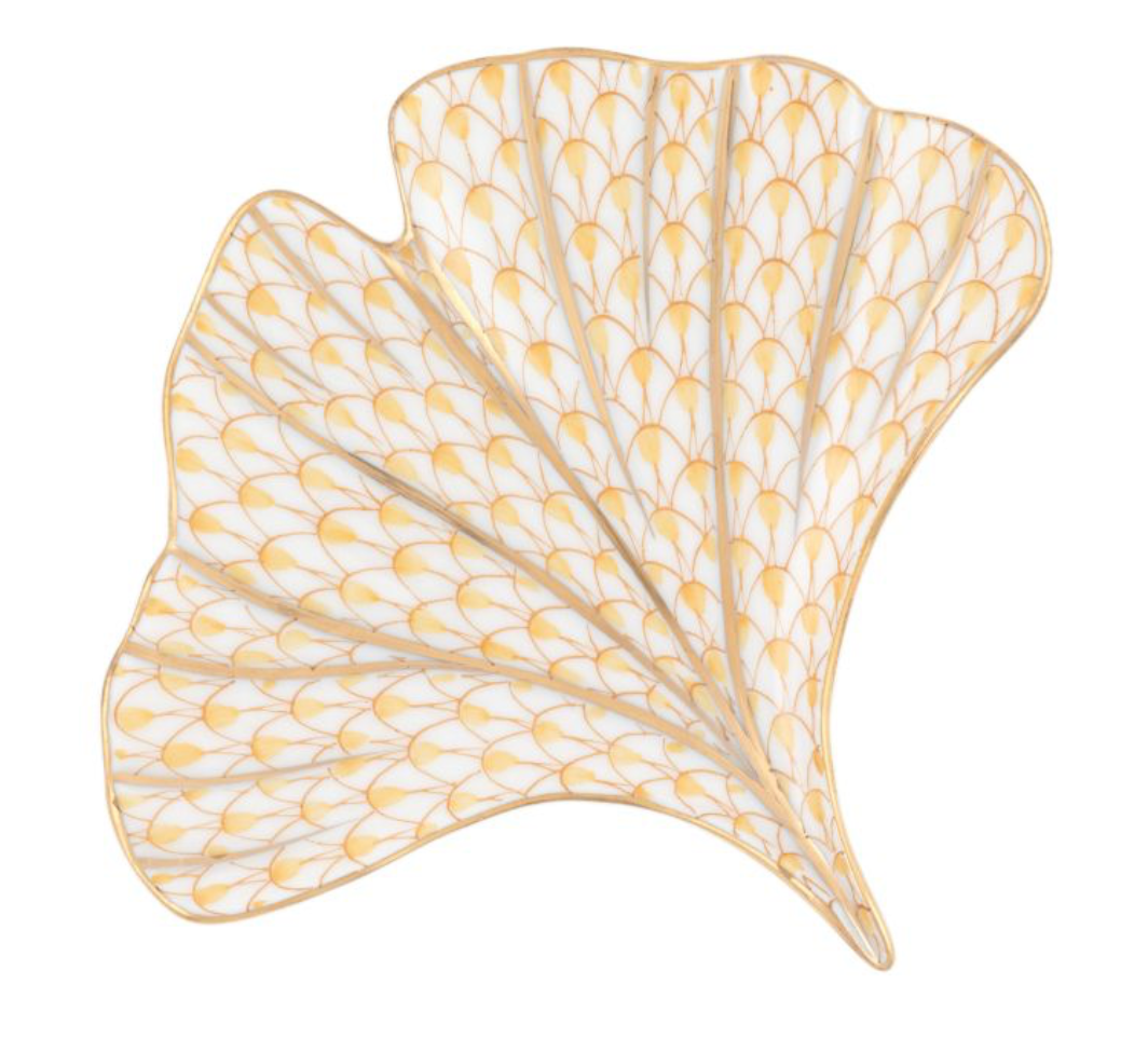 Herend Ginkgo Leaf – Mary Mahoney