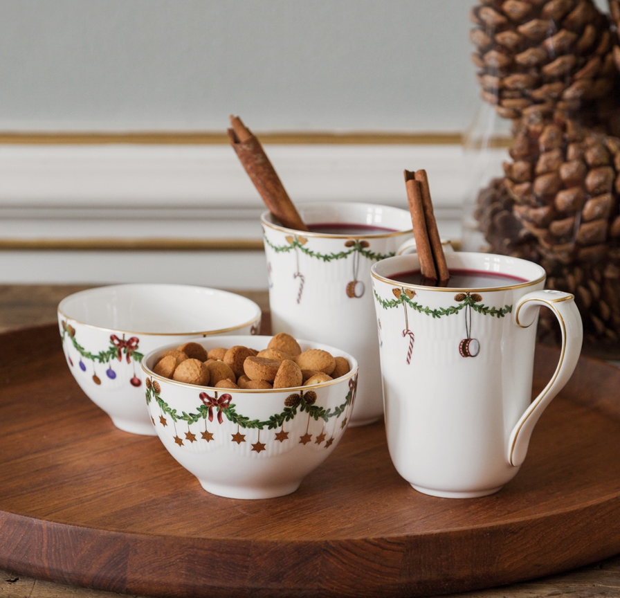 Tab - Royal Copenhagen - Star Fluted Christmas - Tea & Coffee – Mary ...