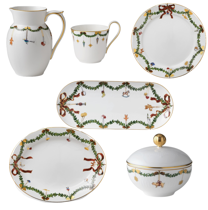 Tab - Royal Copenhagen - Star Fluted Christmas - Main – Mary Mahoney