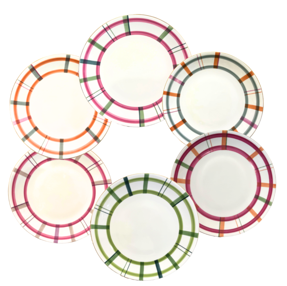 Tab - Marie Daage - Madras 1 Dessert plate – Mary Mahoney