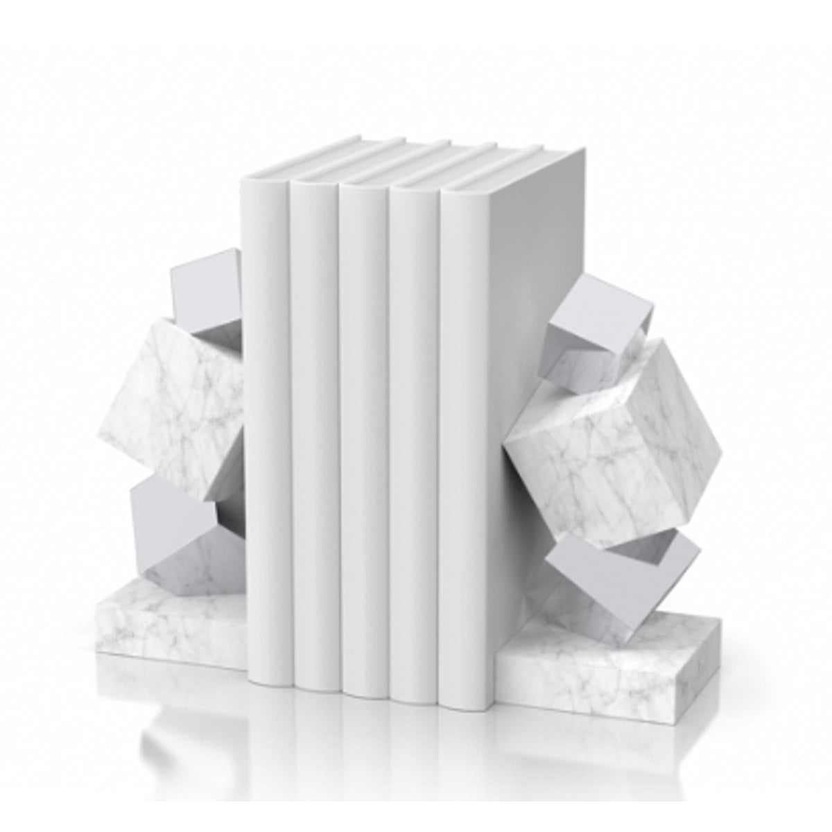 Anna by Rablabs Torre Objet Marble & Silver – Mary Mahoney