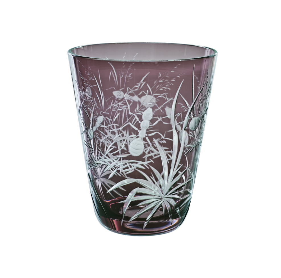Theresienthal Insects Amethyst, tumbler 107 mm / 4.2", ants – Mary Mahoney