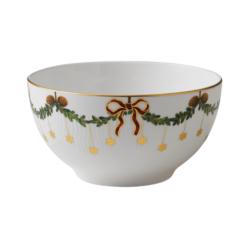 Royal Copenhagen Star Fluted Christmas Bowl – Mary Mahoney
