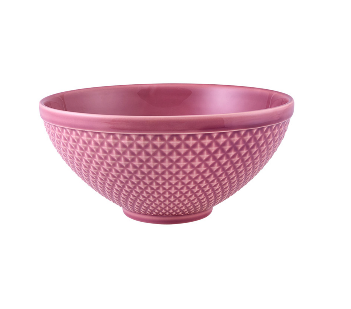 Bordallo Pinheiro Bicos Pink Salad Bowl – Mary Mahoney