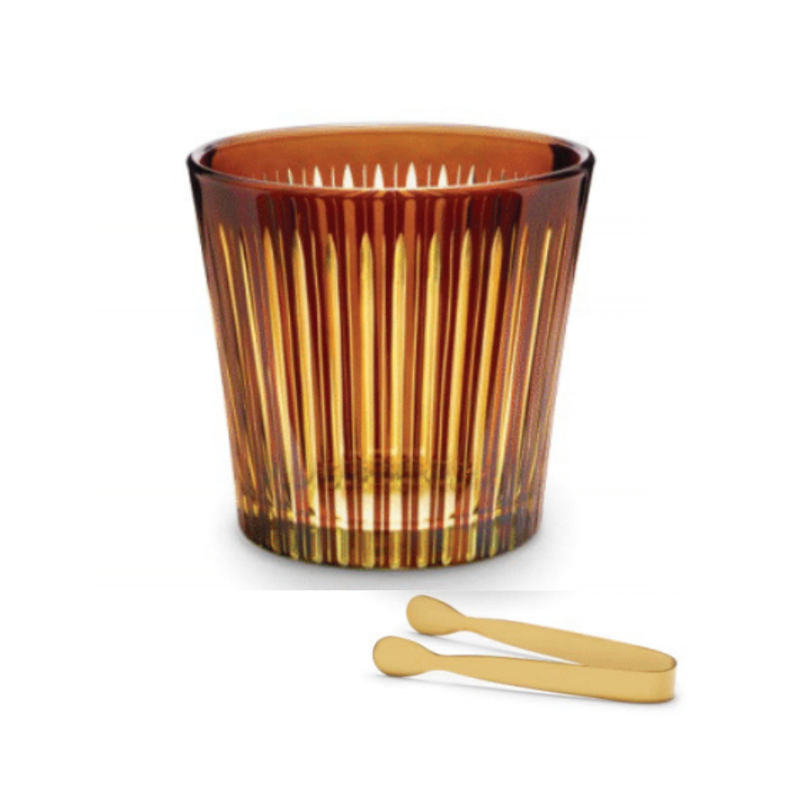 L'Objet Prism Amber Ice Bucket + Tongs – Mary Mahoney