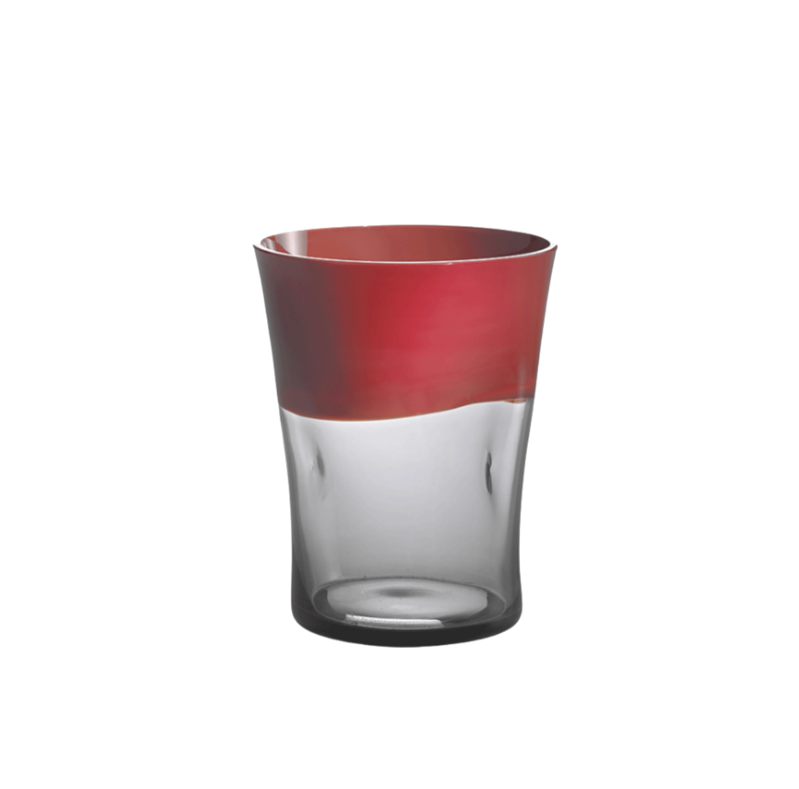 Nason Moretti Dandy Coral Red-Grey Water Glass – Mary Mahoney