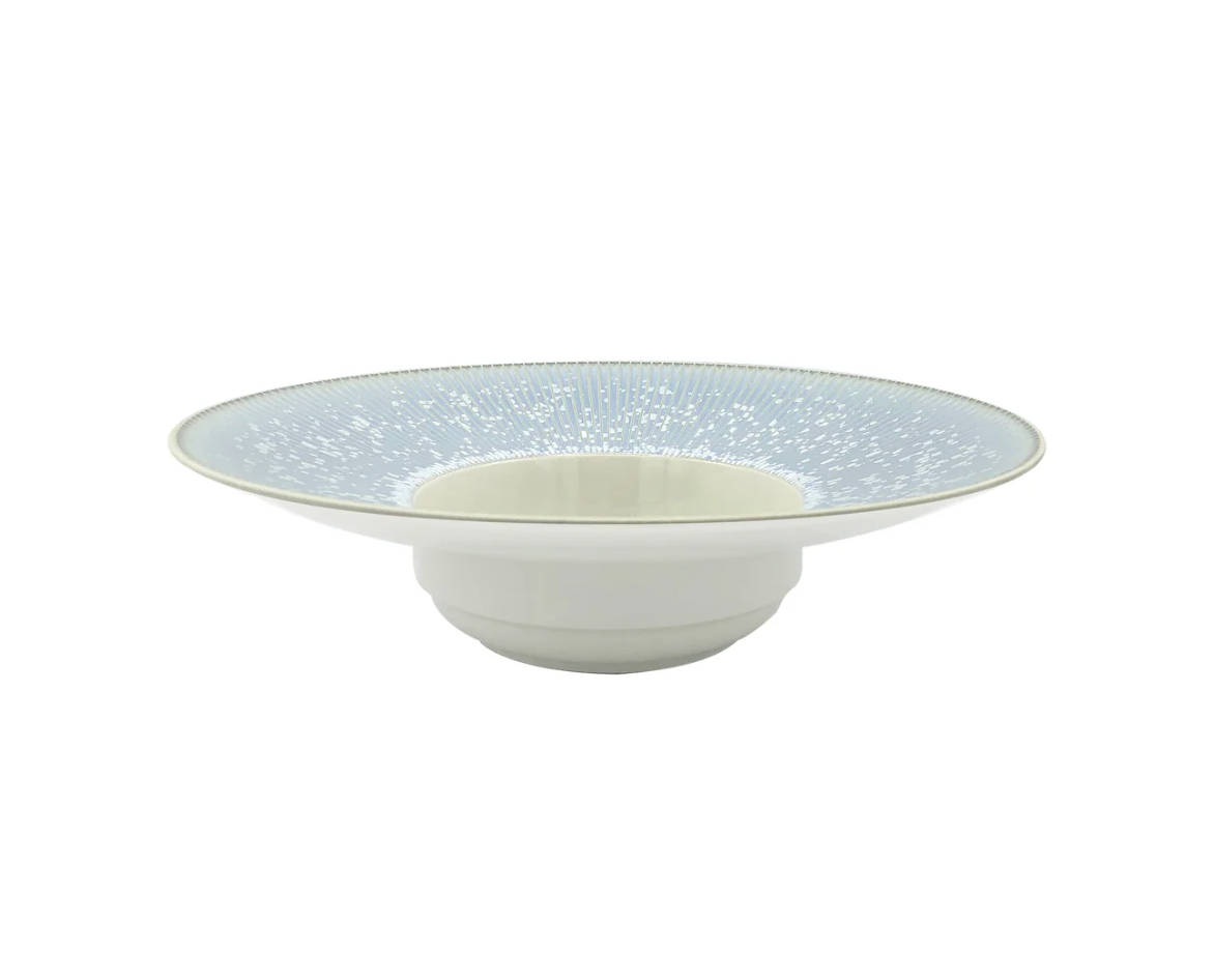 Jaune de Chrome Song Ocean Rim, Cream Cter Rim Soup Plate, Large Bolero ...