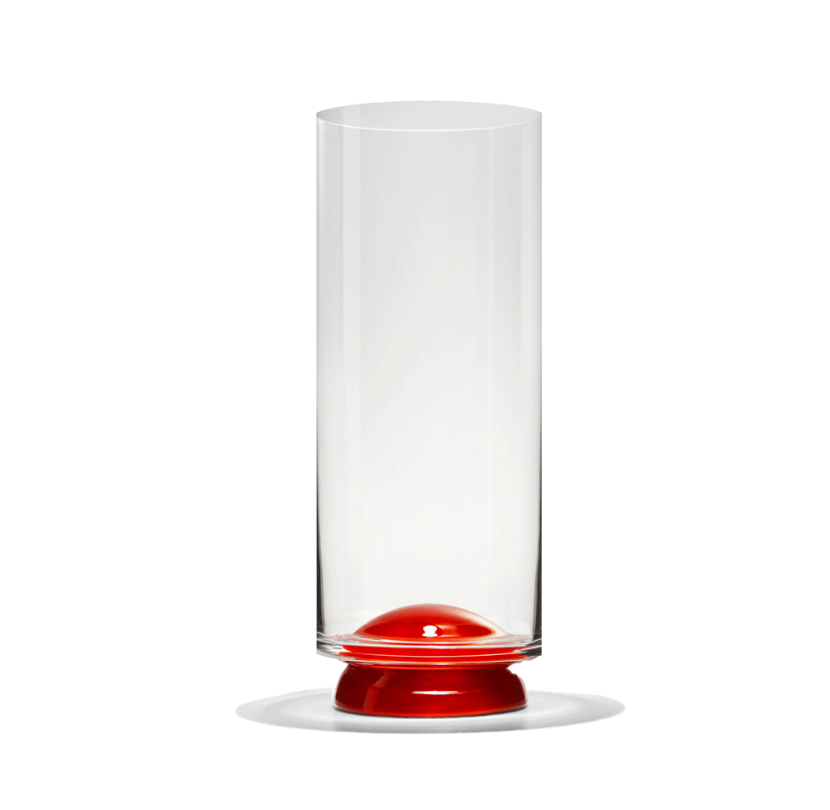 Nason Moretti Dot Coral Red Flute – Mary Mahoney