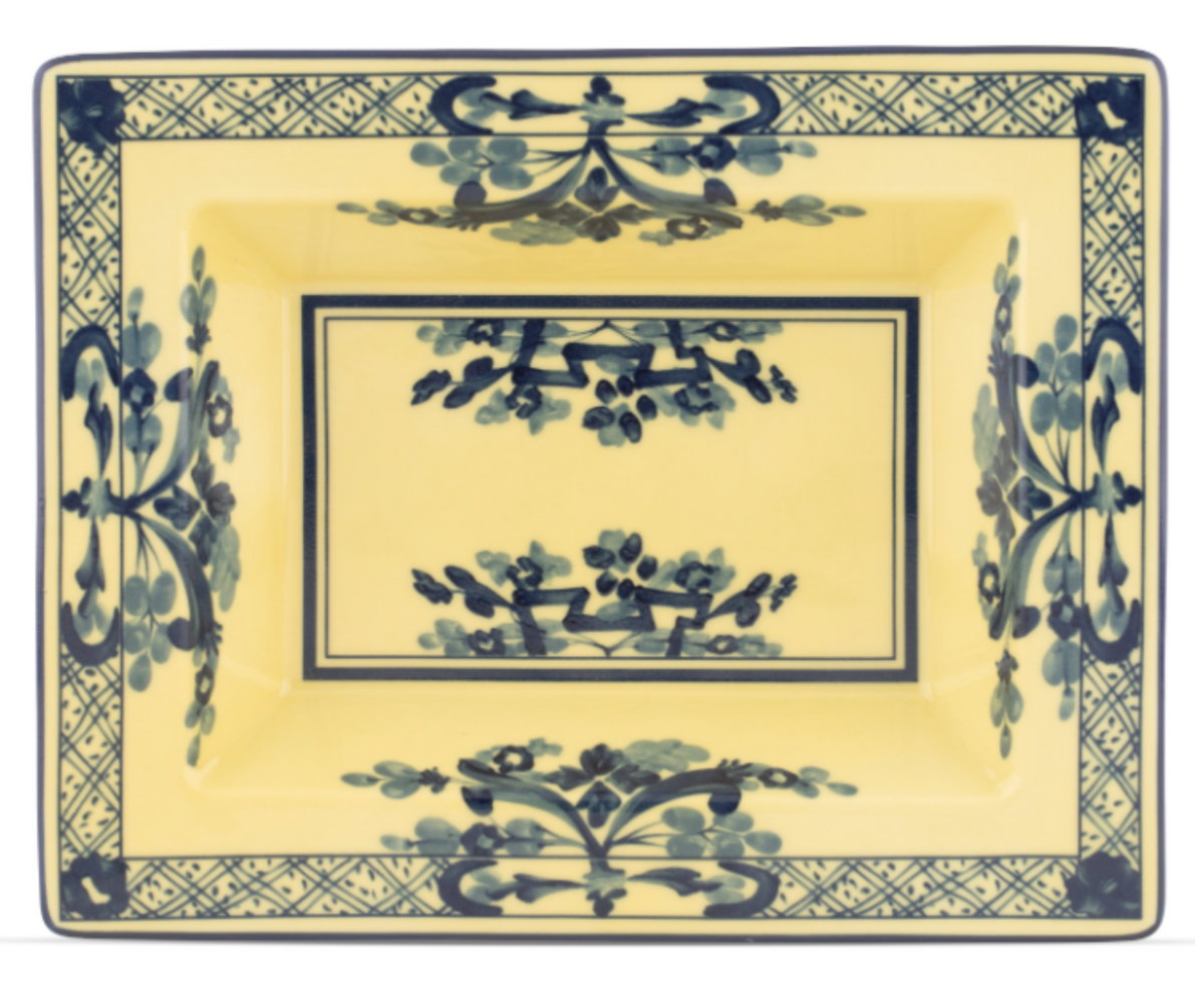 GINORI 1735 Oriente Italiano Citrino Rectangular Vide Poche – Mary Mahoney