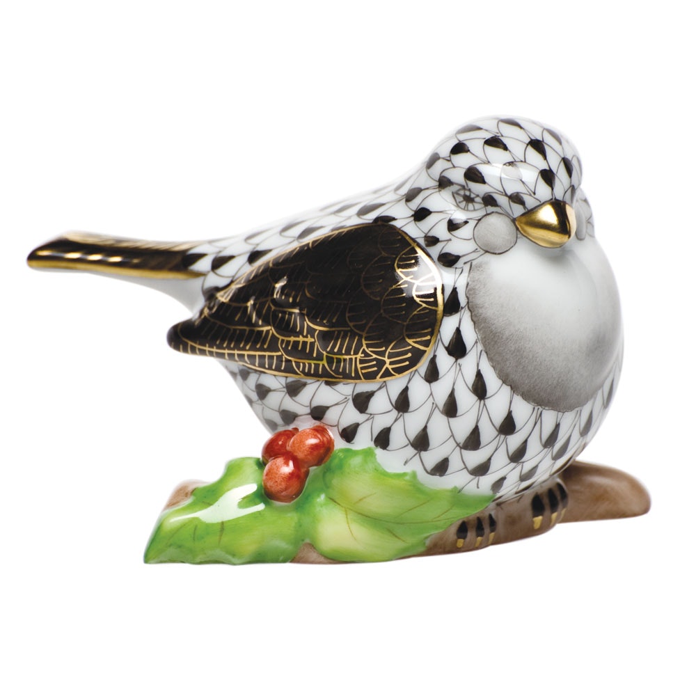 Herend Little Bird on Holly – Mary Mahoney