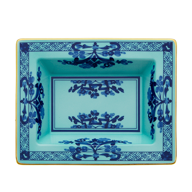 GINORI 1735 Oriente Italiano Iris Rectangular Vide Poche – Mary Mahoney