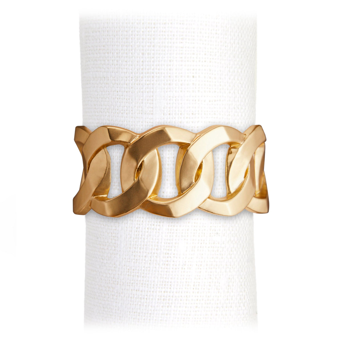 L'Objet Cuban Link Set of 4 Napkin Rings – Mary Mahoney