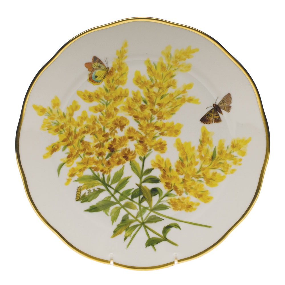 Herend American Wildflowers Goldenrod Dinner Plate – Mary Mahoney
